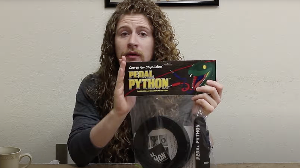 Gear Review Pedal Python: Pedalboard Snake