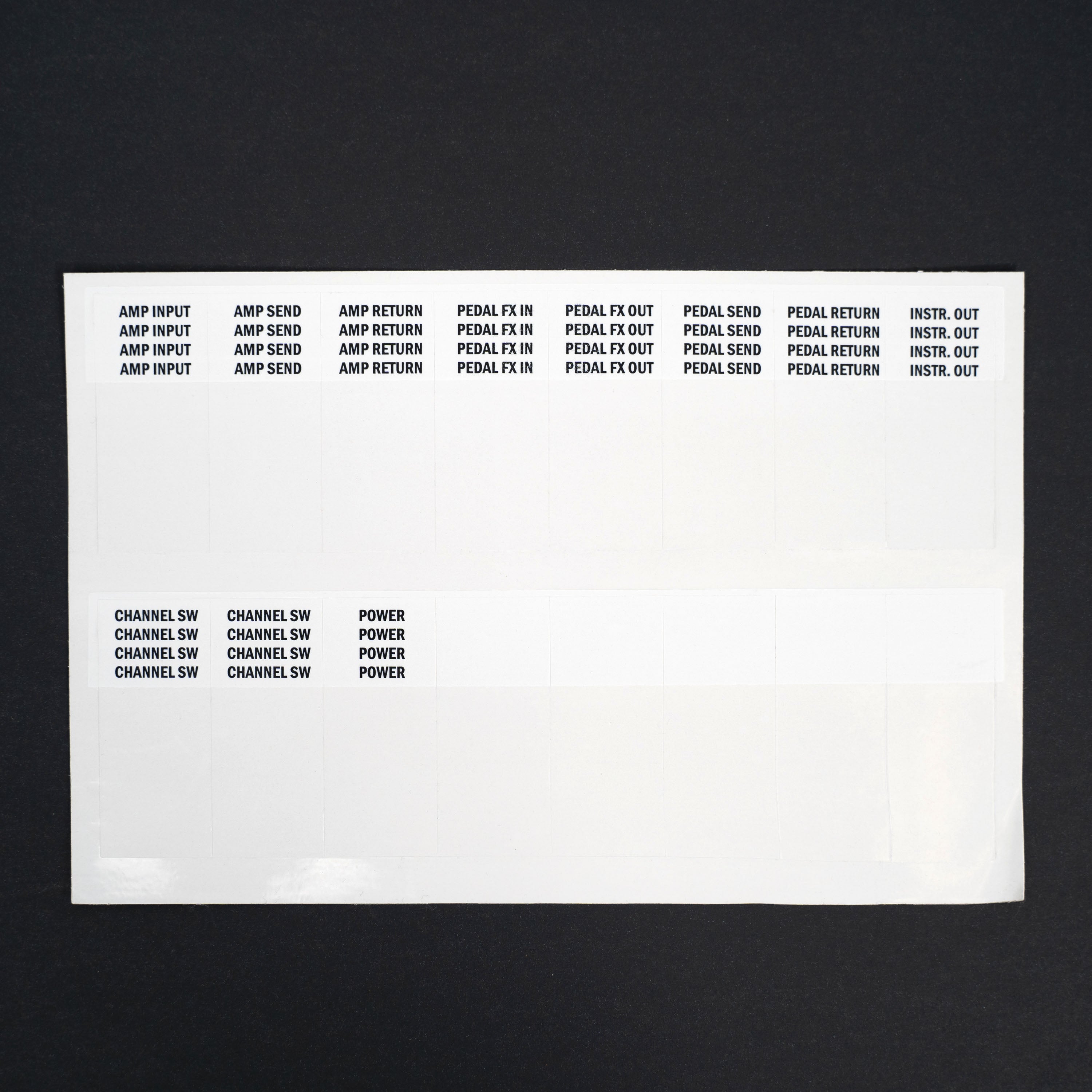 CUSTOM Cable Labels – Pedal Python