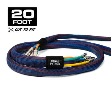 Pedal Python™ | Pedalboard Cable Management Snake Organizer System